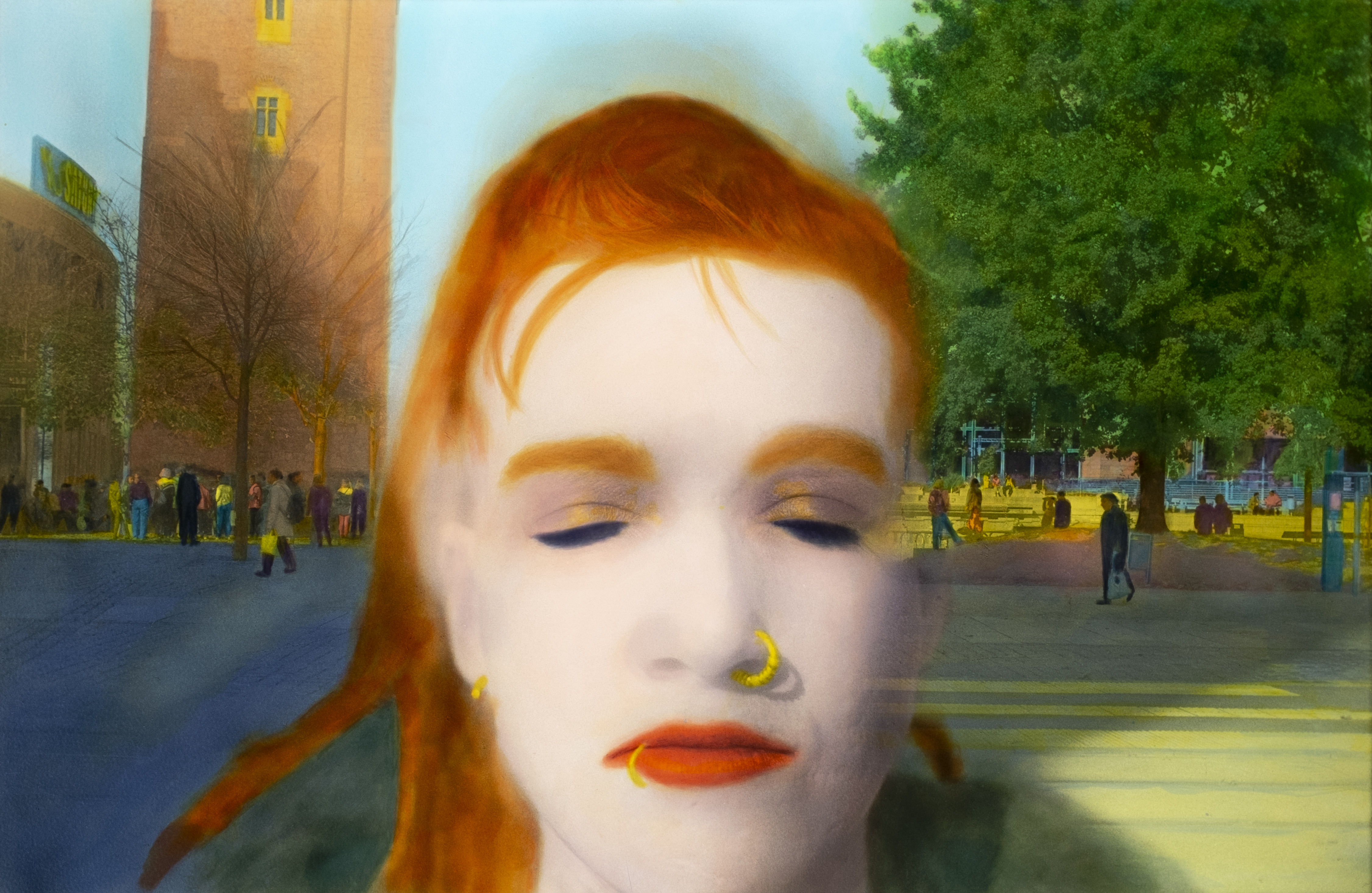 Florian Merkel. Mittags in Chemnitz. - Galerie Weise