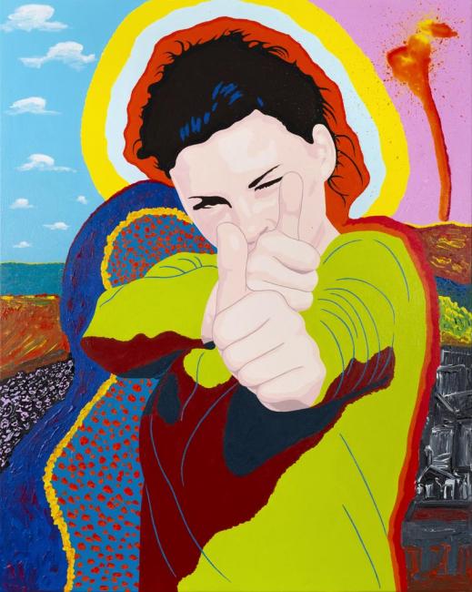 FLORIAN MERKEL. ATTACKE. MALEREI UND FOTOARBEITEN. >>>> bis zum 8. Mai ...